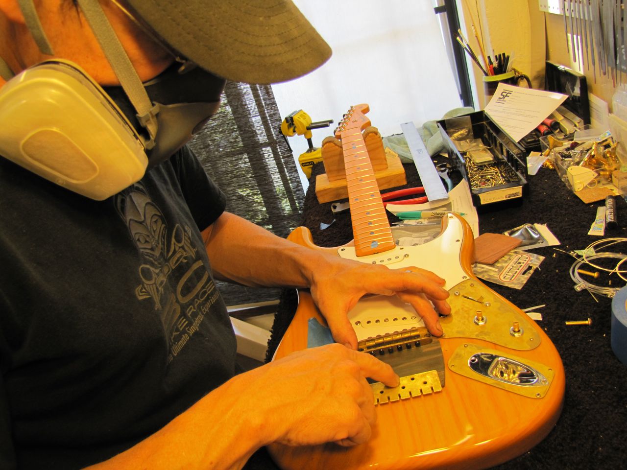 Scott's "Alligator" Strat – SF Guitarworks